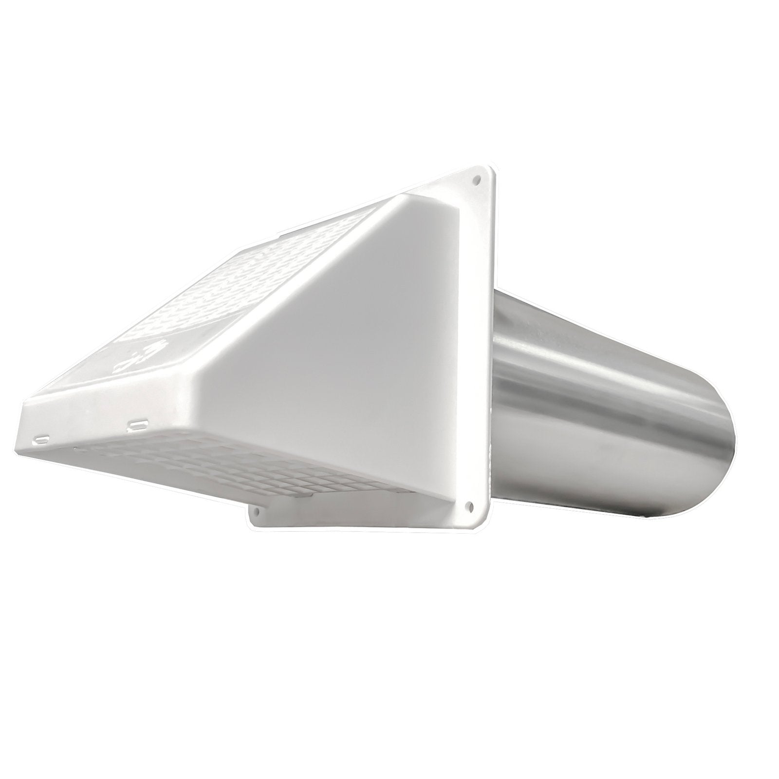 111381 - PWM622 Plastic Wide Mouth Hood With Screen/Flapper – Penn HVAC
